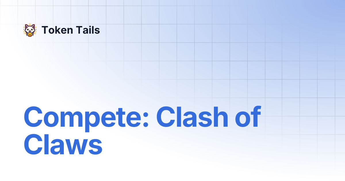 Compete: Clash of Claws | Token Tails